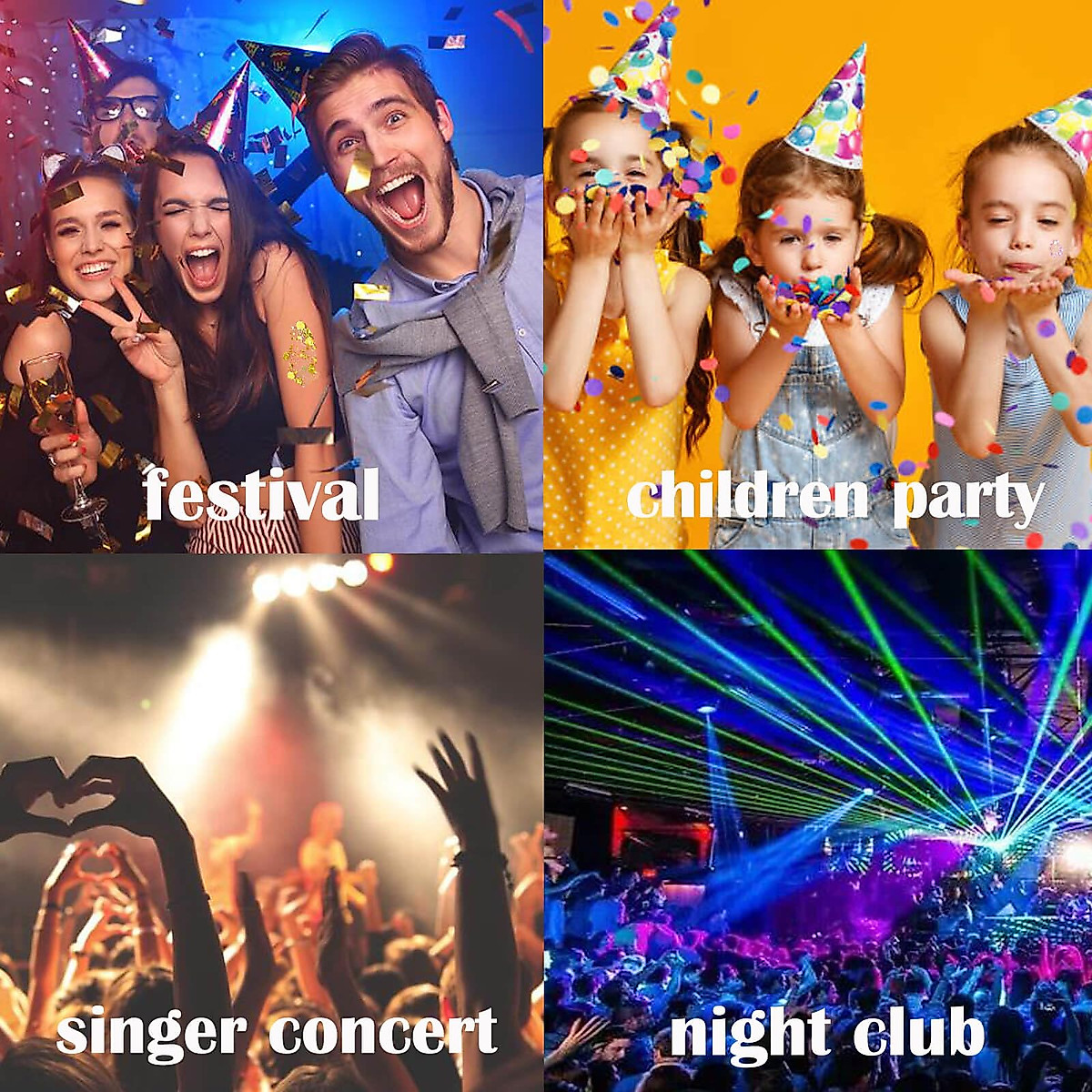 Paminify White Face Glitter Gel,Mardi Gras Singer Concerts Festival Rave Accessories,Mermaid Body Glitter,Carnival Halloween Hair Sequins Face Glitter Paint Makeup,Sparkling Chunky for Women,50ML