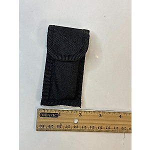 8 pcs Black Nylon Sheath:case/Bag 3" for Belt Carry Nylon for Any 3'-3.25" Tools, Knife and More Sheath for GA215A