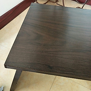 Yifely Dark Brown Peach Wood Grain Drawer Paper Self Adhesive Shelf Liner Night Stand Table Cover Sticker 17.7 Inch by 9.8 Feet