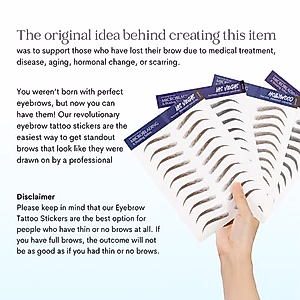 Bliss and Beyond USA | Microblading & Shading Tattoo | A combination of hair stoke and powdered brows | Non-toxic | Vegan friendly (Dramatic Hollywood, Brown)