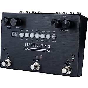 Pigtronix Infinity 3 Hi-Fi Stereo Double Looper Pedal