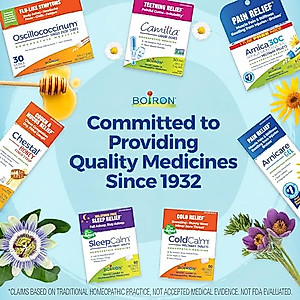 Boiron Oscillococcinum for Relief from Flu-Like Symptoms of Body Aches, Headache, Fever, Chills, and Fatigue - 60 Count (2 Pack of 30)