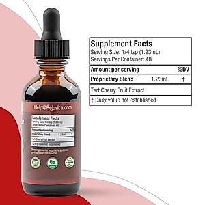 Cherry Force - Advanced Tart Cherry Extract - Real Tart Cherries - Rich in Phytonutrients - Liquid Extract for Better Absorption