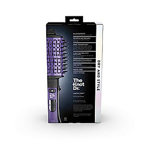 INFINITIPRO BY CONAIR The Knot Dr. All-in-One Oval Dryer Brush, Hair Dryer & Volumizer, Hot Air Brush