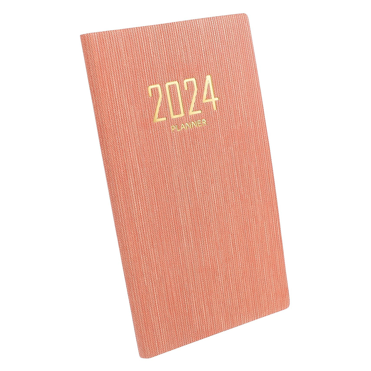 NUOBESTY 3pcs Gallery Leather Weekly Planner 2024 Planner Notebook Daily Task Planner Digital Calendar Planner Undated Planner Weekly and Monthly Note Pads Paper Dating Pocket Binder