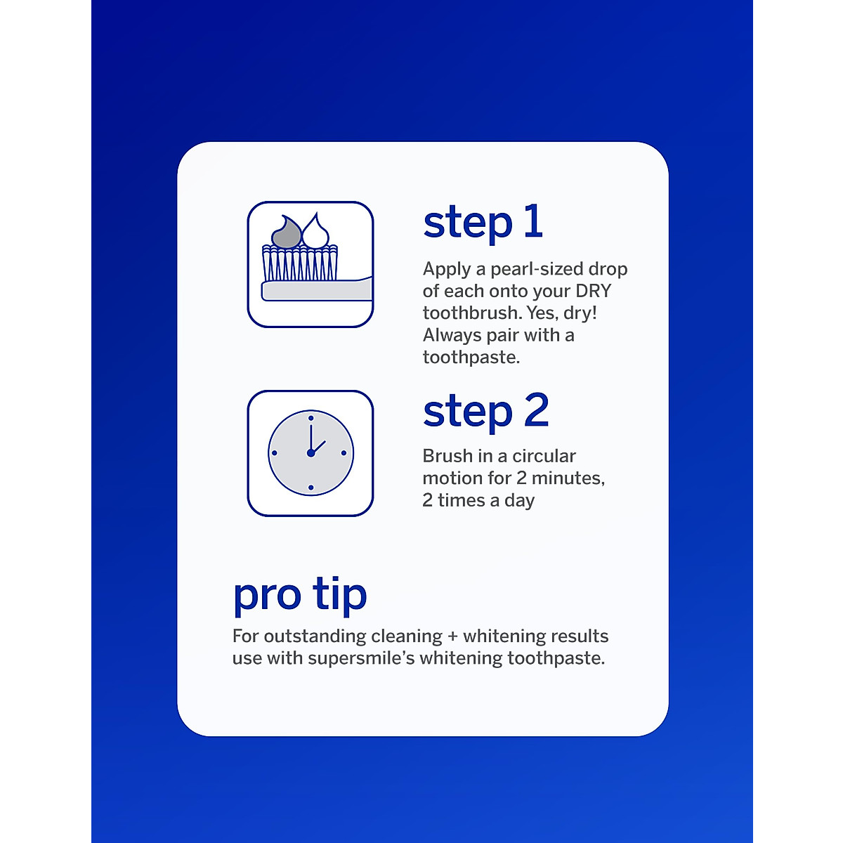 Supersmile Professional Whitening Accelerator - Powerful Whitening without Sensitivity - Safe and Effective on Dental Restorations (3.6 Oz)