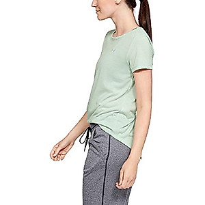 Under Armour Whisperlight Short-sleeve Shirt, Atlas Green (189)/Metallic Silver, XX-Large