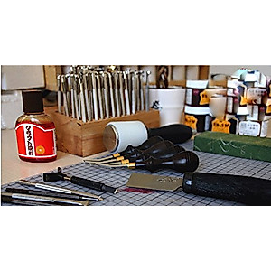 Leather Craft Wooden Stand Holder Holding Organizer for 76 Holes Leather Punch Tool