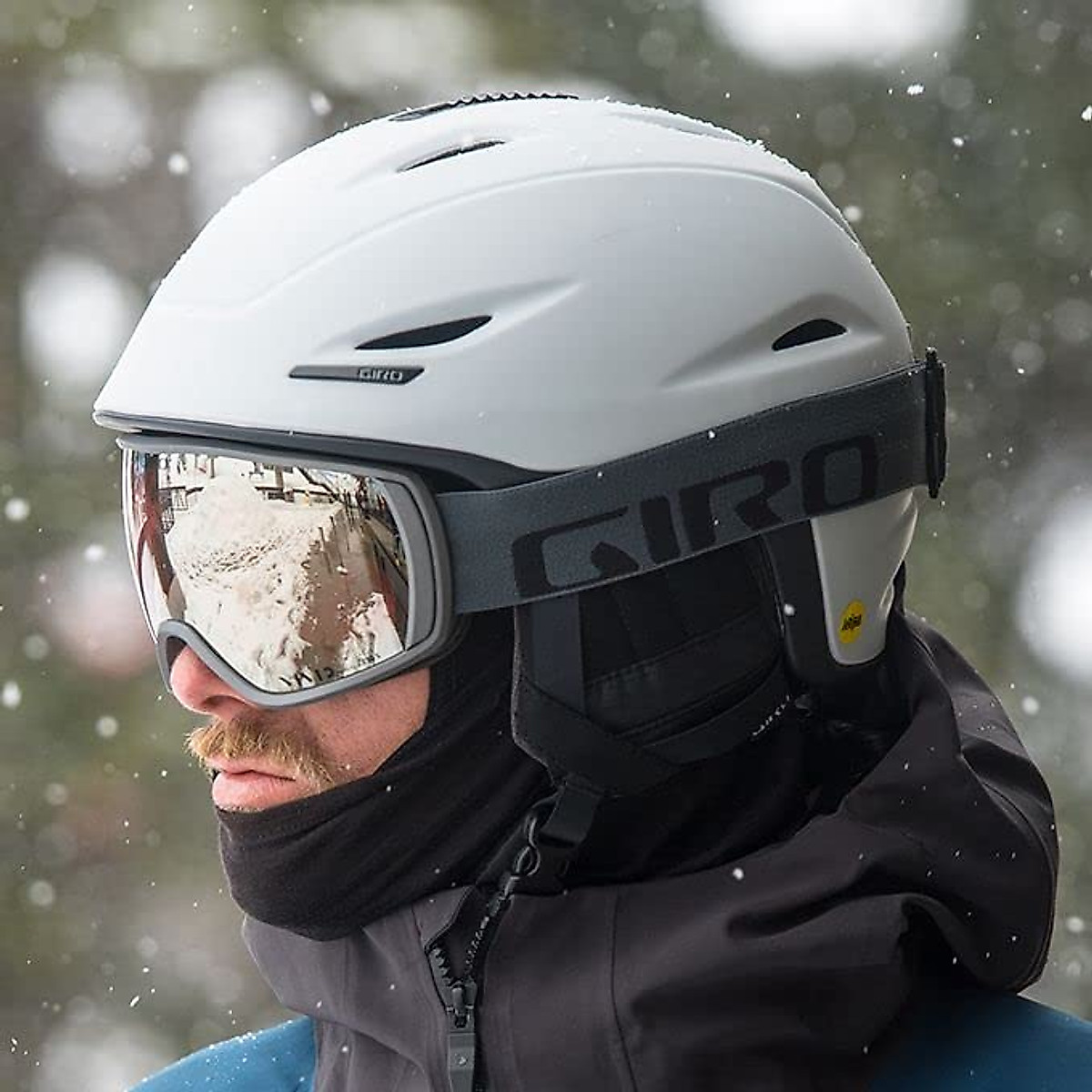 Giro Balance Goggles 2022 - Grey Green Mica Frame Vivid Smoke Lens Medium