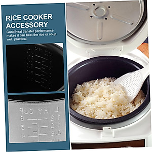 FELTECHELECTR Rice Cooker Liner Cooking Supply Tiger Rice Cooker Electric Cooker Pot Rice Pot Inner Pot Rice Cooker Replacement Pot Universal Baby Aluminum Alloy Glass Bottle Household
