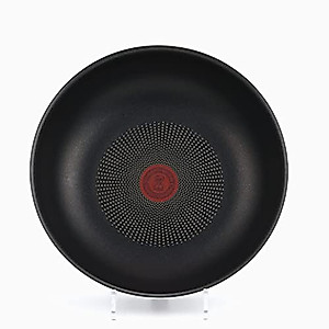ティファール(T-fal) Tefal L43919 Fry Pan with Removable Handle, 11.0 inches (28 cm), Deep Wok, Compatible with Gas Fire, Ingenio Neo Vintage Bordeaux Intense Wok Pan, Non-Stick
