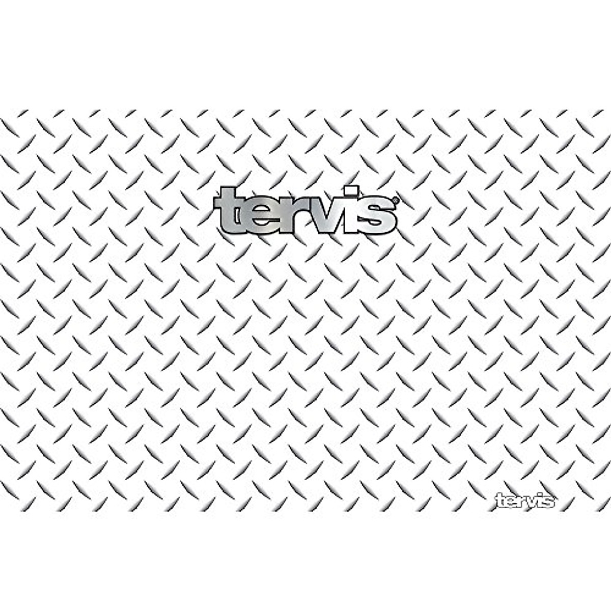 Tervis Tervis Diamond Plate Stainless Steel Tumbler with Clear and Black Hammer Lid 20oz, Silver