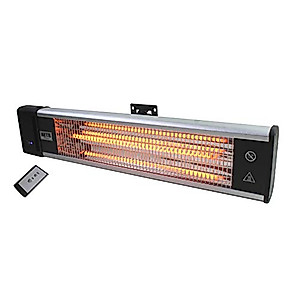 HeTR Ceiling or Wall Mount Radiant Patio Heater, 1500W, Electric, Indoor/Outdoor