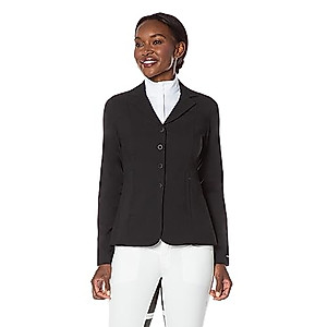 Kerrits Stretch Competitor Koat 4-Snap Black Size: XL