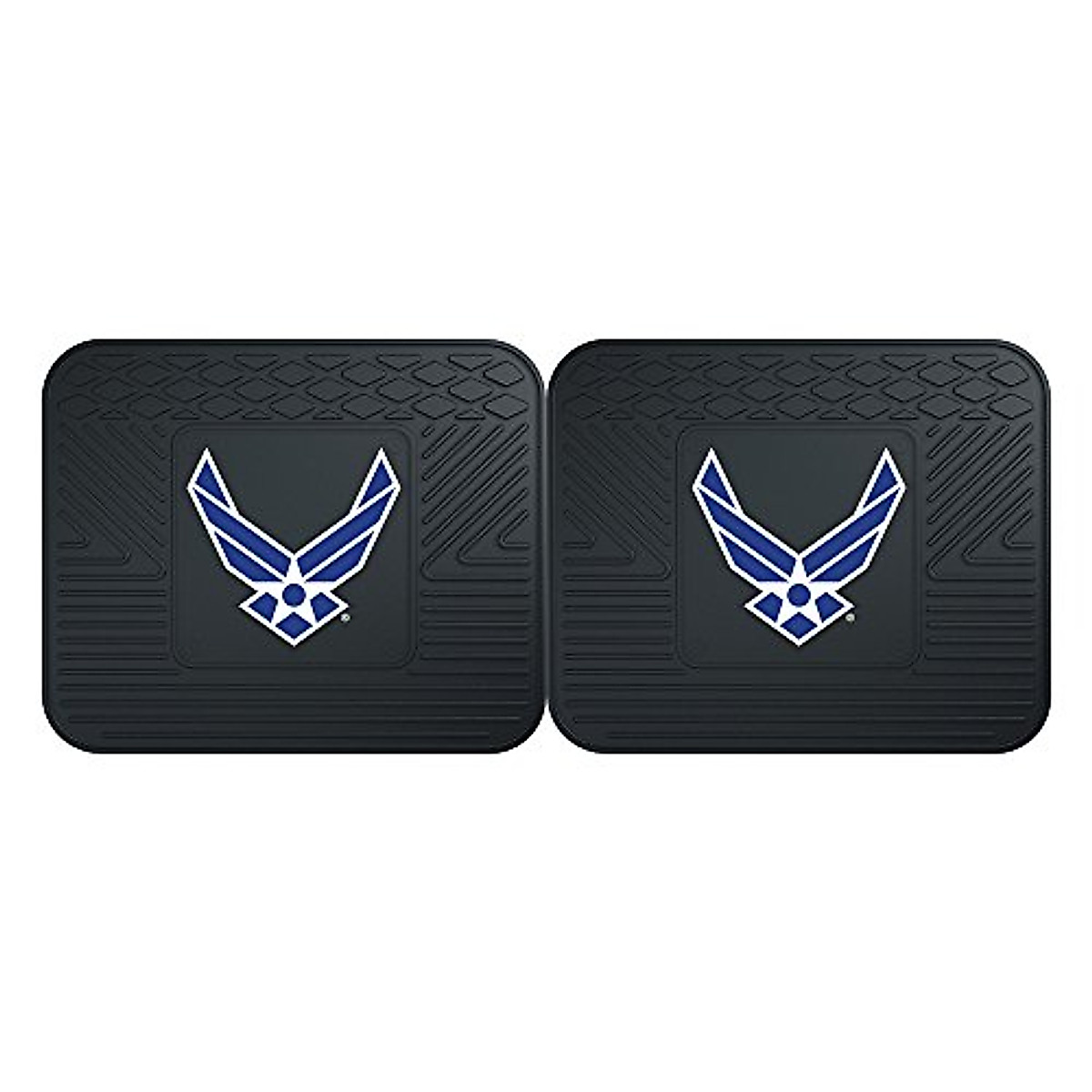 FANMATS - 16945 Fanmats Military 'Air Force' Utility Mat - 2 Piece 14"x17"