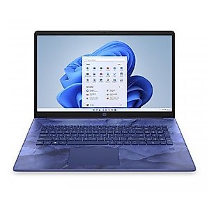 HP 17" Touchscreen Laptop HD+ AMD Ryzen 3 5300U 8GB RAM 256GB SSD AMD Radeon Graphics Universe Blue - AMD Ryzen 3 5300U CPU - 17.3" HD+ Touch Display - 8 GB DDR4 - AMD Radeon Graphics - 256