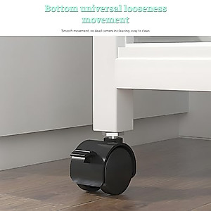 Worparsen Kitchen Storage Cabinets,5 Tiers Pantry Storage Cabinet, Kitchen Bakers Rack with Visible Doors, Microwave Storage Rack, Large Kitchen Cabinet for Dishes, Pots and Pans Black