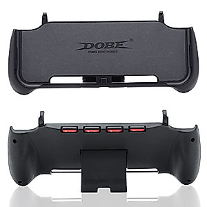 Switch OLED Grip, Switch OLED Accessories Grip with Game Storage and Kickstand, Hand Grip Compatible with Nintendo Switch and Switch OLED