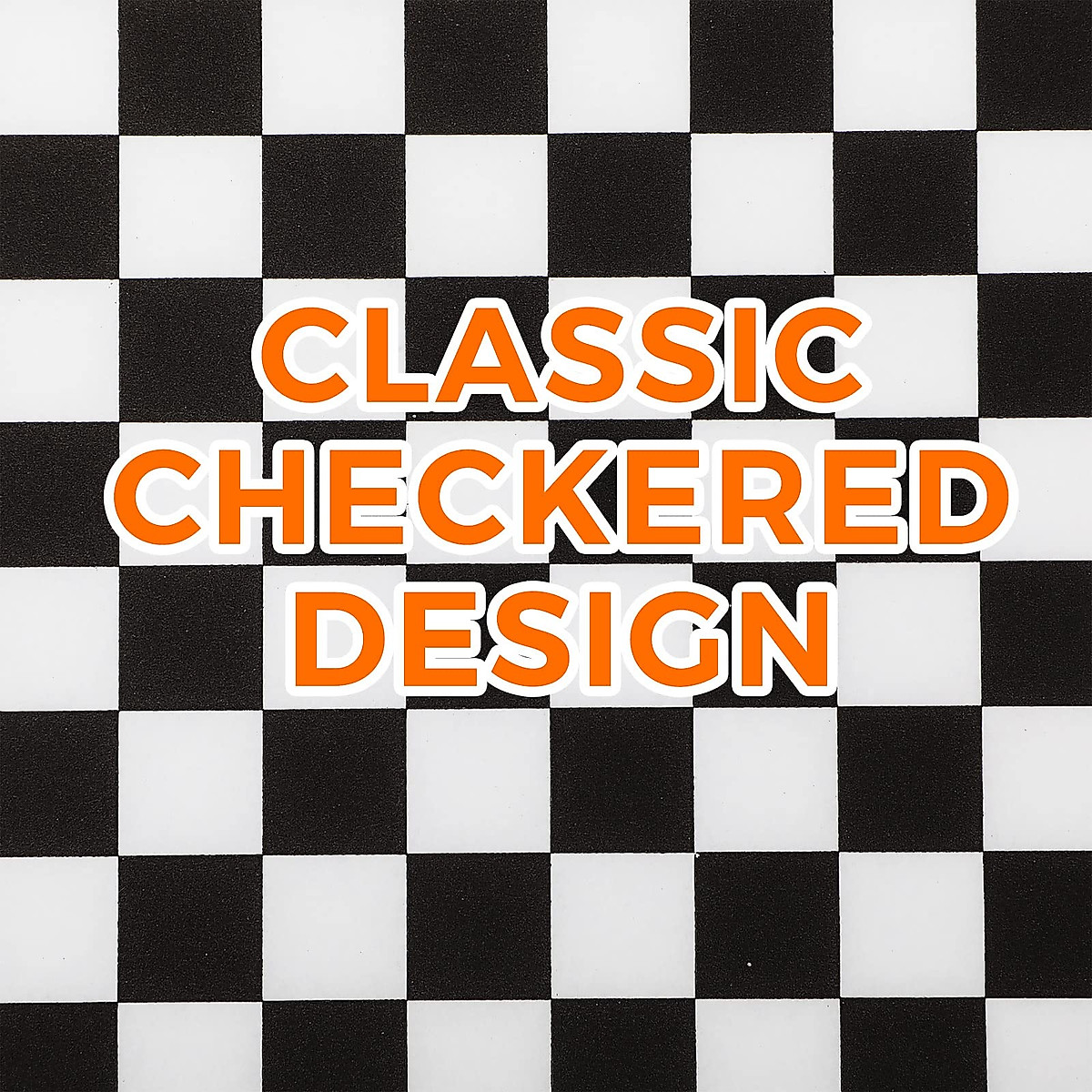 200 Sheets Wax Deli Paper Sheets for Food 12 x 12 inch Checkered Dry Waxed Deli Paper Sheet for Sandwich Paper Liner, Food Basket Liners, Food Wrapping, Black-White