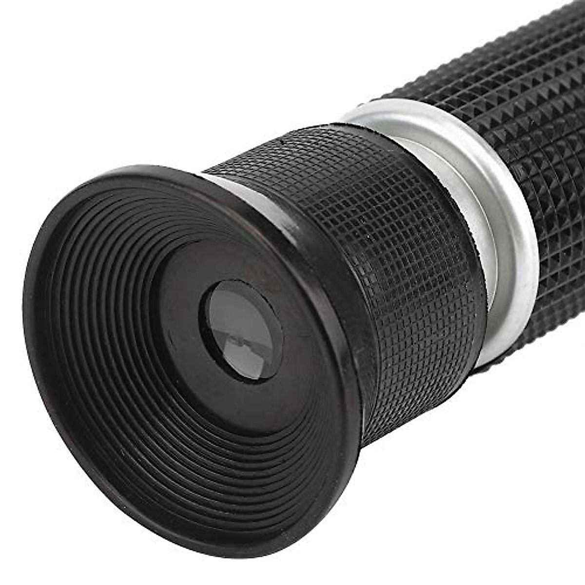 Uxsiya Refractometer, Brix Tester Aluminum 0-10% Sugar Test Range 0.1% Measurement Accuracy for Home Tool for Woman for Office Supplies