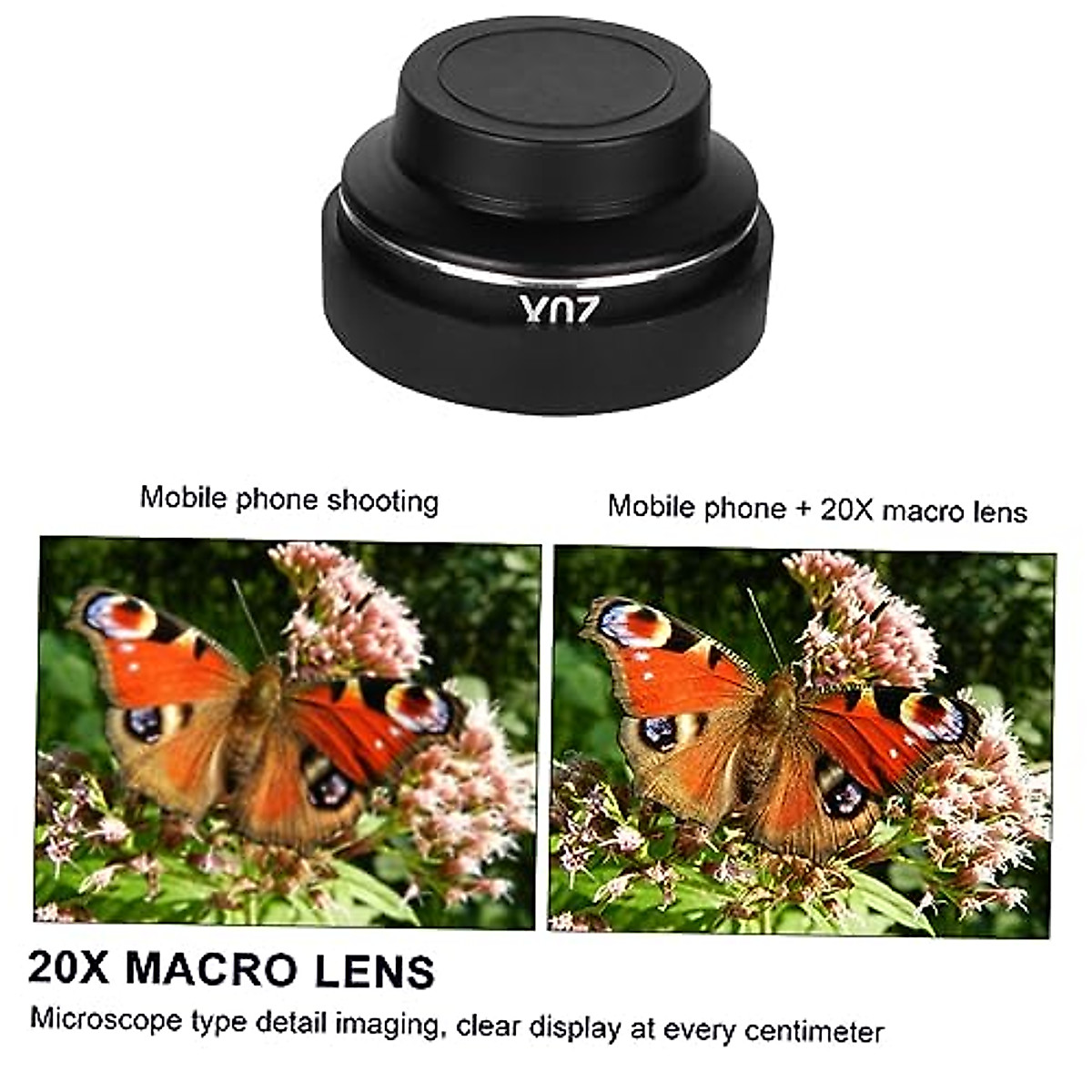 Hemobllo 4 1 fisheye Lens Mobile Lens 20X Macro Lens Wide Angle Lens 180 Degree Fish Eye Telescopic Lens Phone Lens Camera Lens Cell Phone Wide-Angle Lens