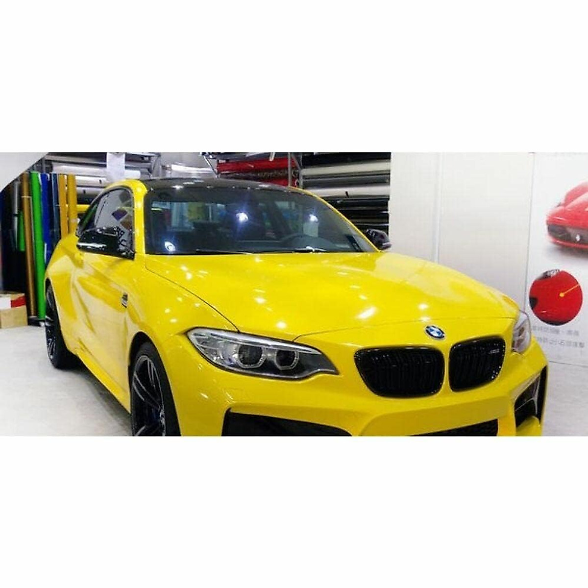 3M 2080 G15 Gloss Bright Yellow Car Wrap Vinyl Film