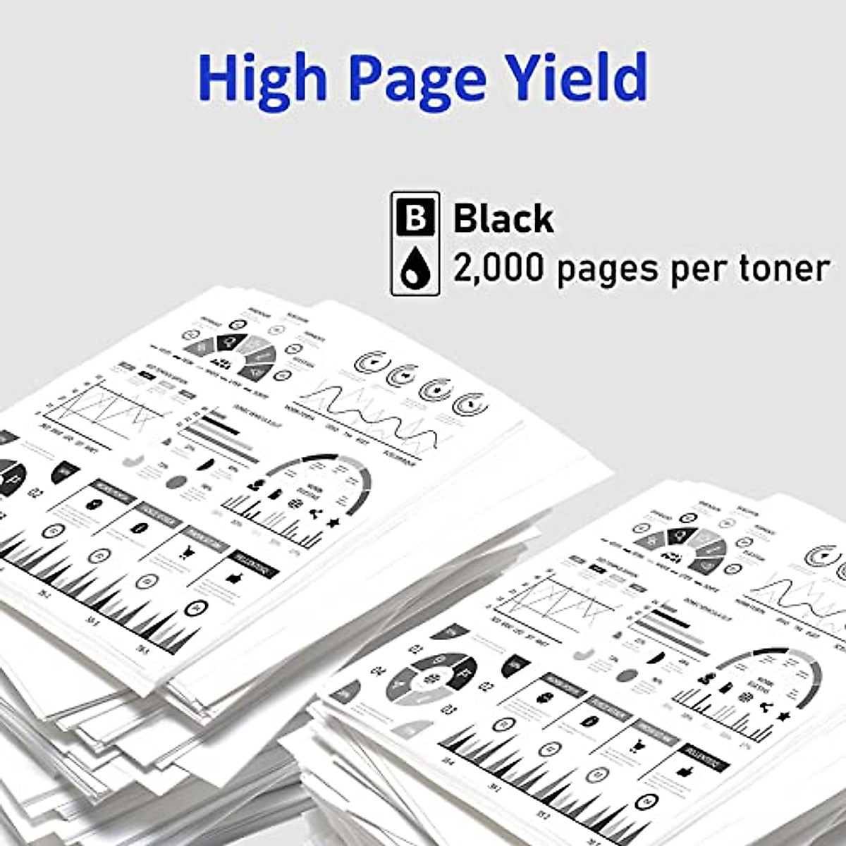 KCMYTONER 1 Packs ML-D1630A Black Laser Toner Cartridge Compatible for Samsung ML-1630 ML-1630W SCX-4500 SCX-4500W SCX- 4501K Printers