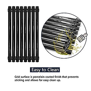 Hongso 16 3/8" Grill Grates for Dyna glo DGF510SBP, DGF510SSP, DGF510SSP-D, Uniflame GBC1059WB, GBC1059WE-C, Cooking Grid for Backyard Grill BY12-084-029-98,Other Gas Grill Models,PCA343