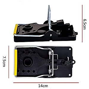 E-PRONSE Mouse Trap, 2PCS Extra Large Mouse Traps Indoor Mouse Traps for House Mice Trap Rat Traps, Mouse Traps for House Indoor Snap Traps That Work