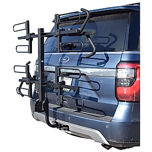 Malone Auto Racks Runway™ HM4 - Hitch Mount Platform 4 Bike Carrier