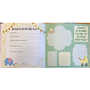 Baby's My First Year Record Log Book to Commemorate Birth Through Their First Year on Earth - Blue