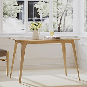 Christopher Knight Home Elsinore Wood Dining, Table Dimensions: 29.53”D x 47.24”W x 29.53”H, Finish: Natural Oak