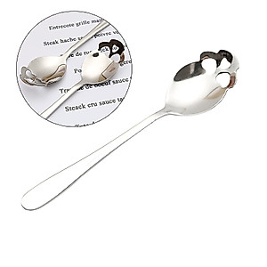 Skull Shaped Coffee Spoon Dessert Spoon Kitchen Spoon Halloween Dinner Spoon Kitchen Tableware Stainless Steel