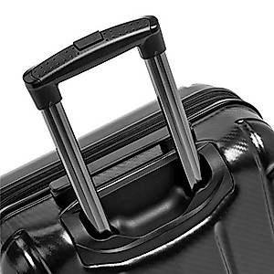 Amazon Basics Oxford Expandable Spinner Luggage Suitcase with TSA Lock - 30.1 Inch, Black