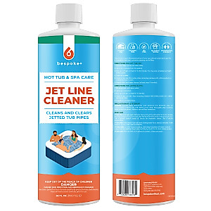 Bespoke+ Spa Jet Cleaner - Hot Tub Flush & Spa Purge Chemical - Fast Acting Spa Jet Line Cleaner for Hot Tubs & Jetted Tub Cleaner - Bathtub Jet Cleaner & Spa Purge Hot Tub Jet Line Cleaner 32oz
