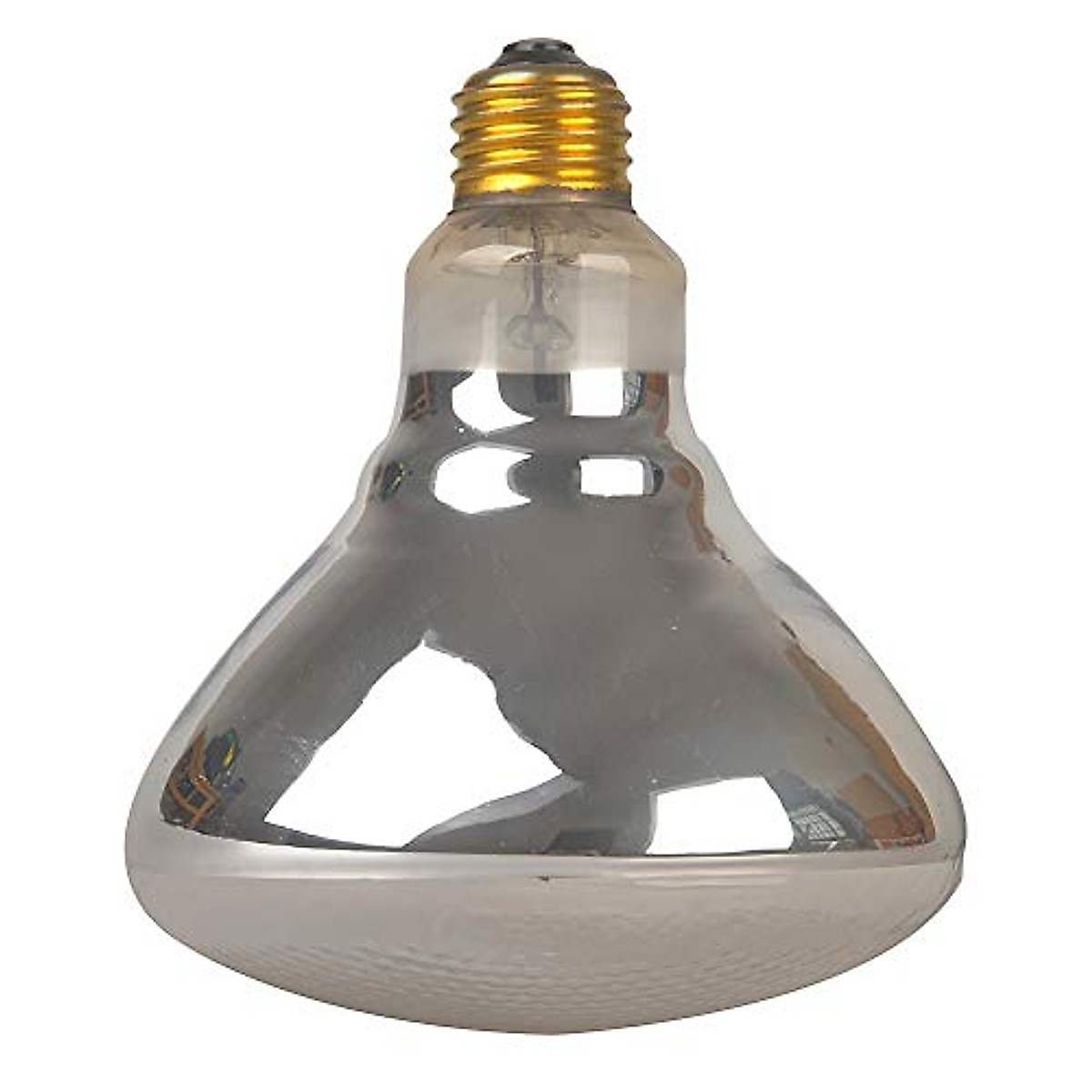 LUCKY HERP Reptile UVA UVB Mercury Vapor Bulb Lamp,Screw Thread,PAR38,160 Watt,Coated