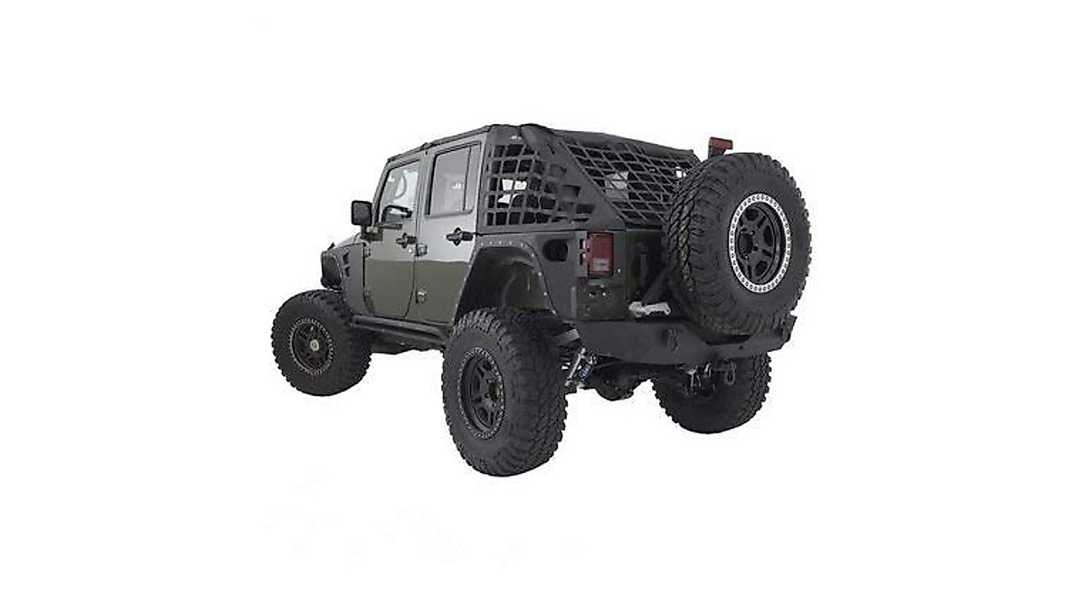 Smittybilt XRC Rear Corner Armor for Jeep Wrangler TJ | Heavy-Duty ...