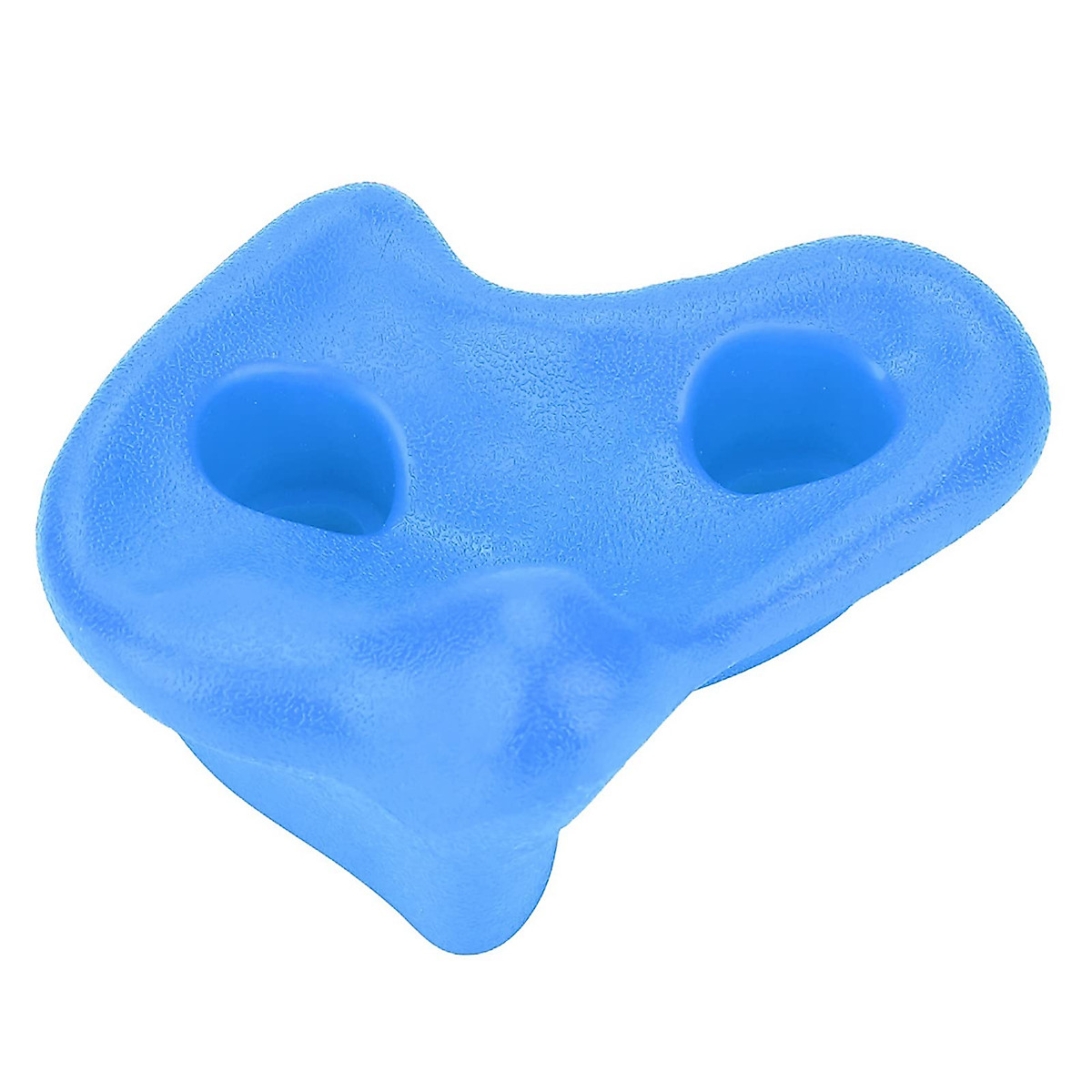 oceanside 10PCS Plastic Textured Rock Climbing Stone Rocks Wall Stones Kids Assorted Kit Bolt, Red, Blue, Black(Blue)