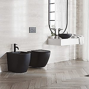 Swiss Madison Well Made Forever SM-BD227MB, St. Tropez Bidet in Matte Black