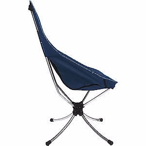 Lightspeed Outdoors Tall Swivel Camp Chair, Outdoor Seating, Blue