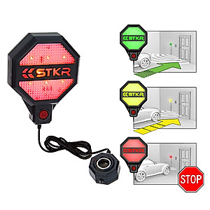 STKR Concepts 00-246 Adjustable Garage Parking Sensor Aid, Dark Gray