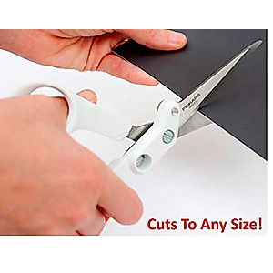 Self Adhesive Business Card Magnets 100 Pack, Peel and Stick, Value Pack of 100 | Great Promotional Product | for Business Students, Professionals, Adults