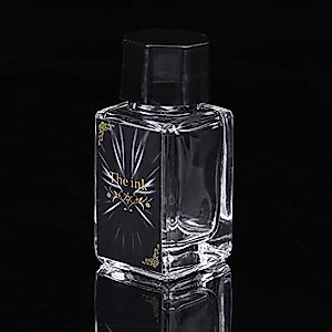 Eujgoov Calligraphy Feather Quill Pen Set Fountain Dip Pen and Ink Set in Gift Box with 5 Nibs (Black)