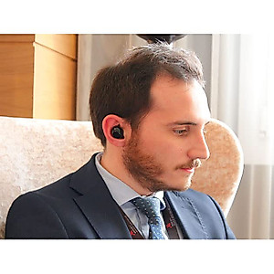 Mymanu CLIK S Earbuds with Live Translation and Charging Case, HD Sound, 37+ Languages, Compatible with iOS and Android