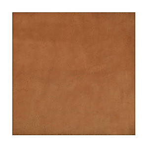 Hide & Drink, Leather Square for Crafts (12 x 12 in.), Tooling, Hobby Workshop, Medium Weight (1.8 mm Thick) Handmade (Old Tobacco)