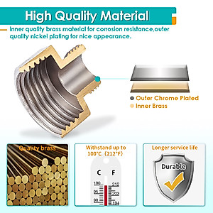 Kicimpro Kitchen Faucet with Pull Down Sprayer Brushed Nickel, High Arc Single Handle Kitchen Sink Faucet with Faucet Plate and 1/2 to 3/8 Reducer