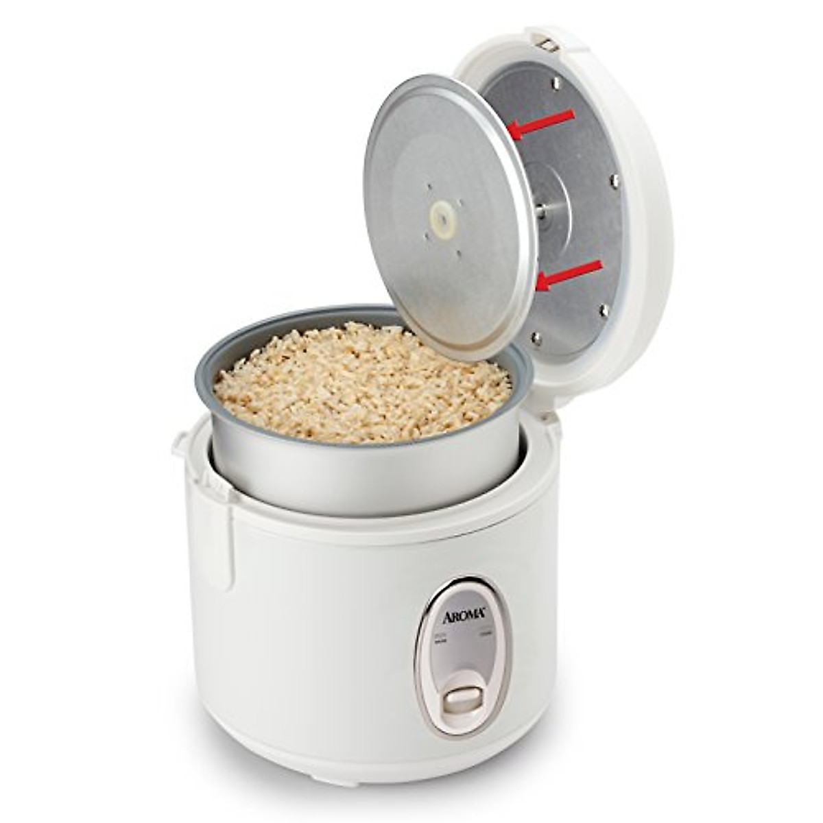 Aroma Housewares 8-Cup (Cooked) (4-Cup UNCOOKED) Cool Touch Rice Cooker (ARC-914S)