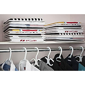 NuBox Trading Co. Closet Organizer System | 5 Pack Tray Add-on | Easy to use | Save Space | Large Size