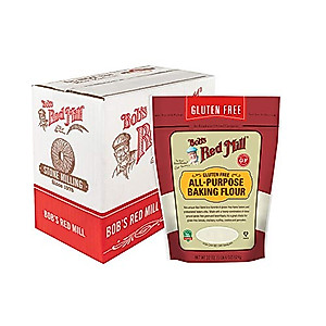 Bob's Red Mill Resealable Gluten Free All Purpose Baking Flour, 22 Ounce (Pack of 4)