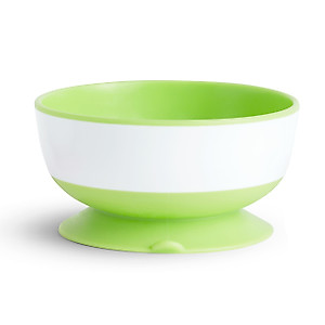 Munchkin® Stay Put™ Suction Bowls for Babies and Toddlers, 3 Pack, Blue/Green/Yellow